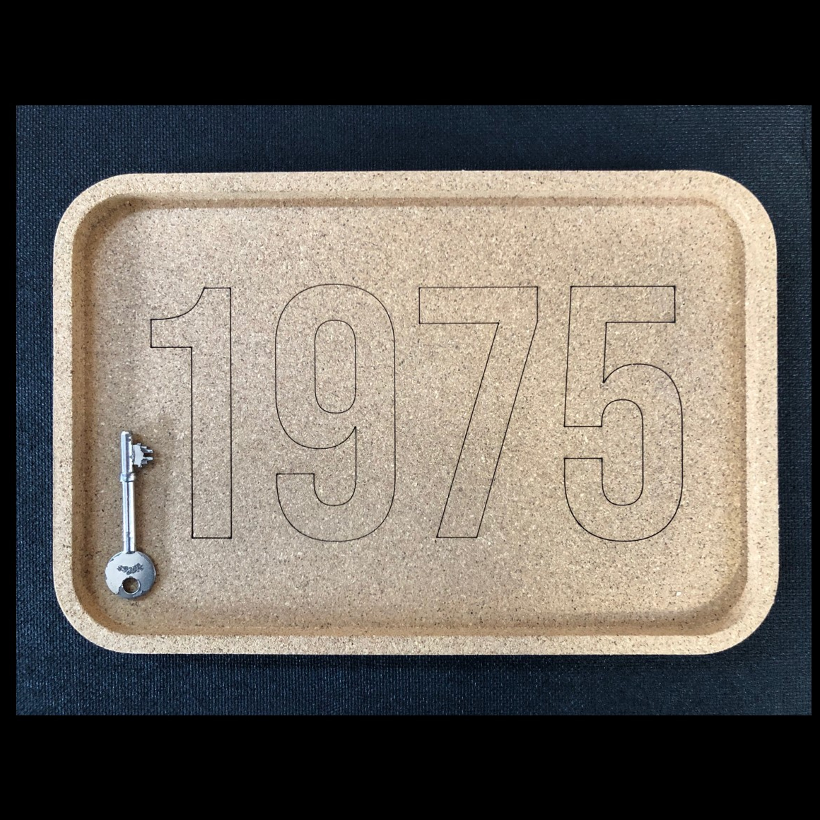 A premium cork keepsake tray for bits and bobs - custom yourself