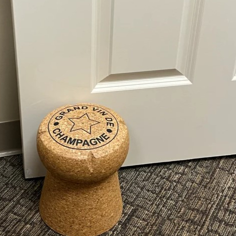 A door stops with ultimate class